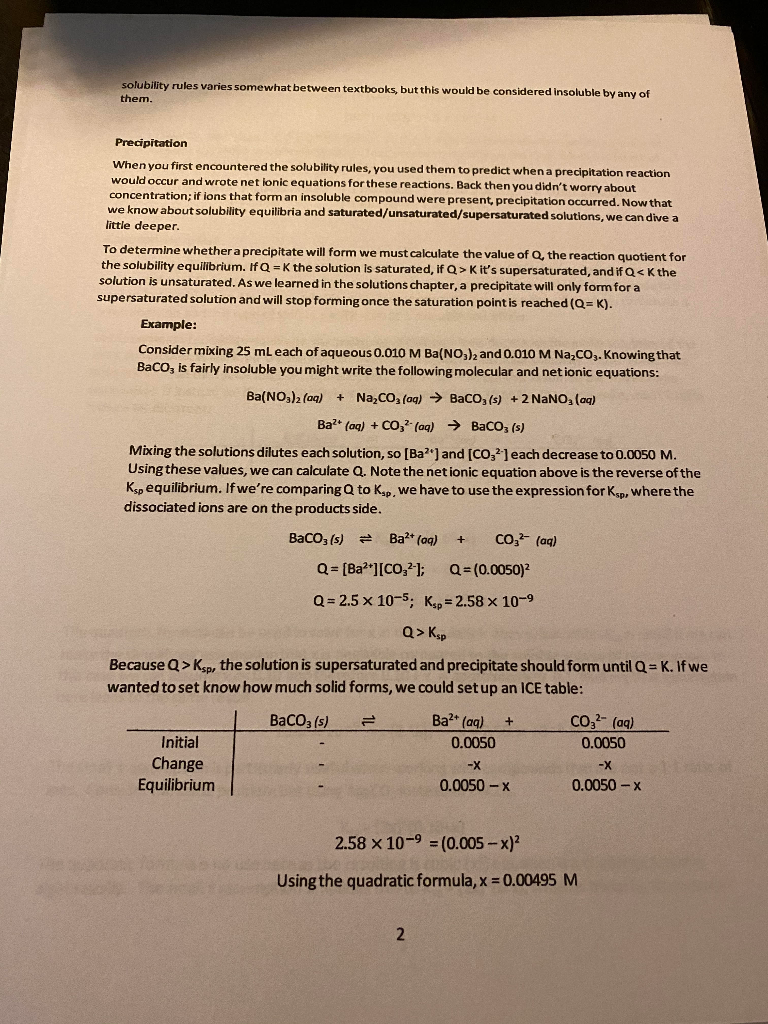 Measurement of Kyp values and Determining | Chegg.com