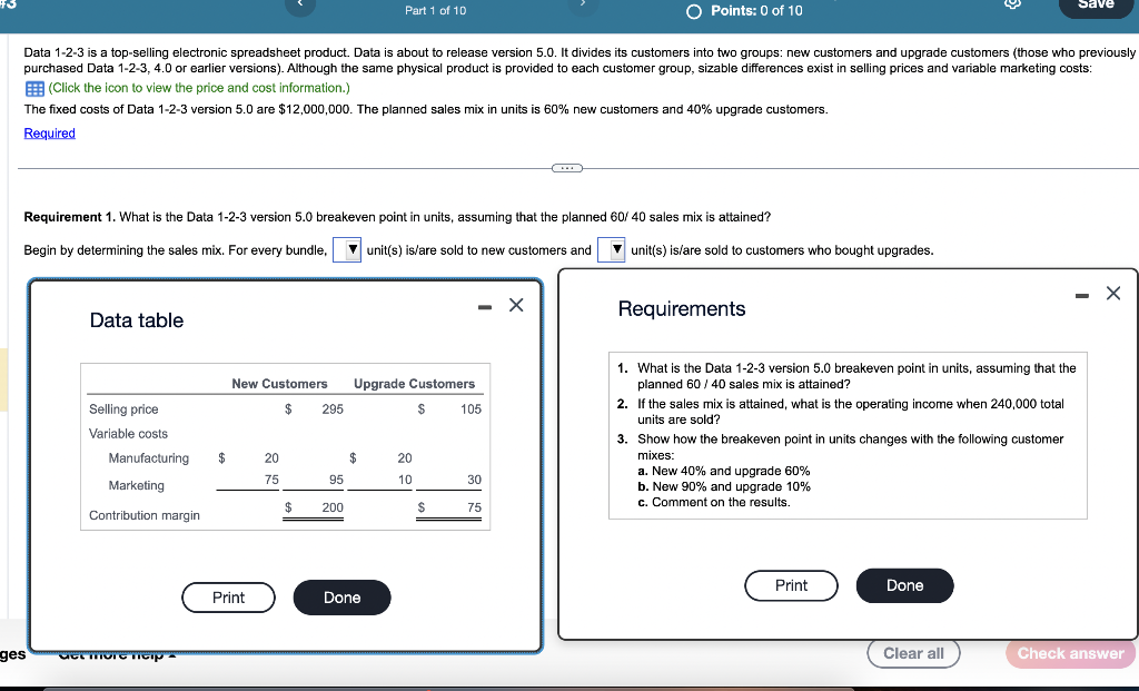 Solved Data 1-2-3 is a top-selling electronic spreadsheet | Chegg.com