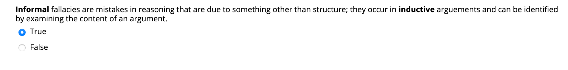 Solved Informal fallacies are mistakes in reasoning that are | Chegg.com