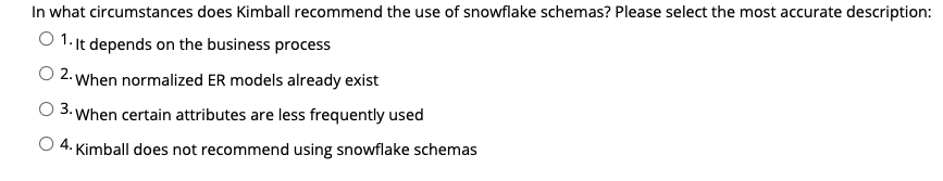 Solved In what circumstances does Kimball recommend the use | Chegg.com