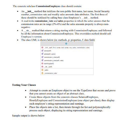 Solved (Polymorphic Employee Payroll System: 10 points) We | Chegg.com