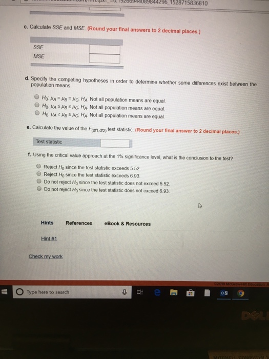Solved (Round all intermediate calculations to at least 4 | Chegg.com