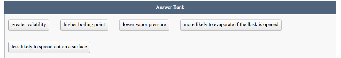 Solved Classify each property according to whether it | Chegg.com