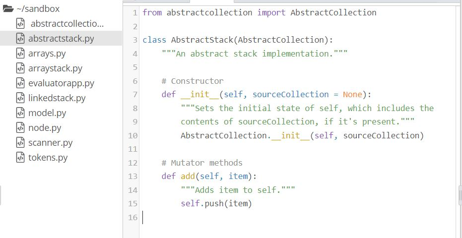 Solved Write python program. Complete the class located in | Chegg.com