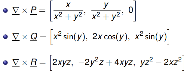 Solved For each vector field, solve the given equation, or | Chegg.com