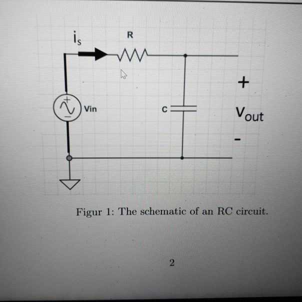 Solved Pre-lab, Task #2: Consider the circuit shown in Figur | Chegg.com