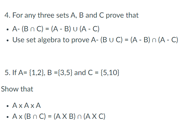 Solved 1. Use both logic and Venn Diagram to prove the | Chegg.com