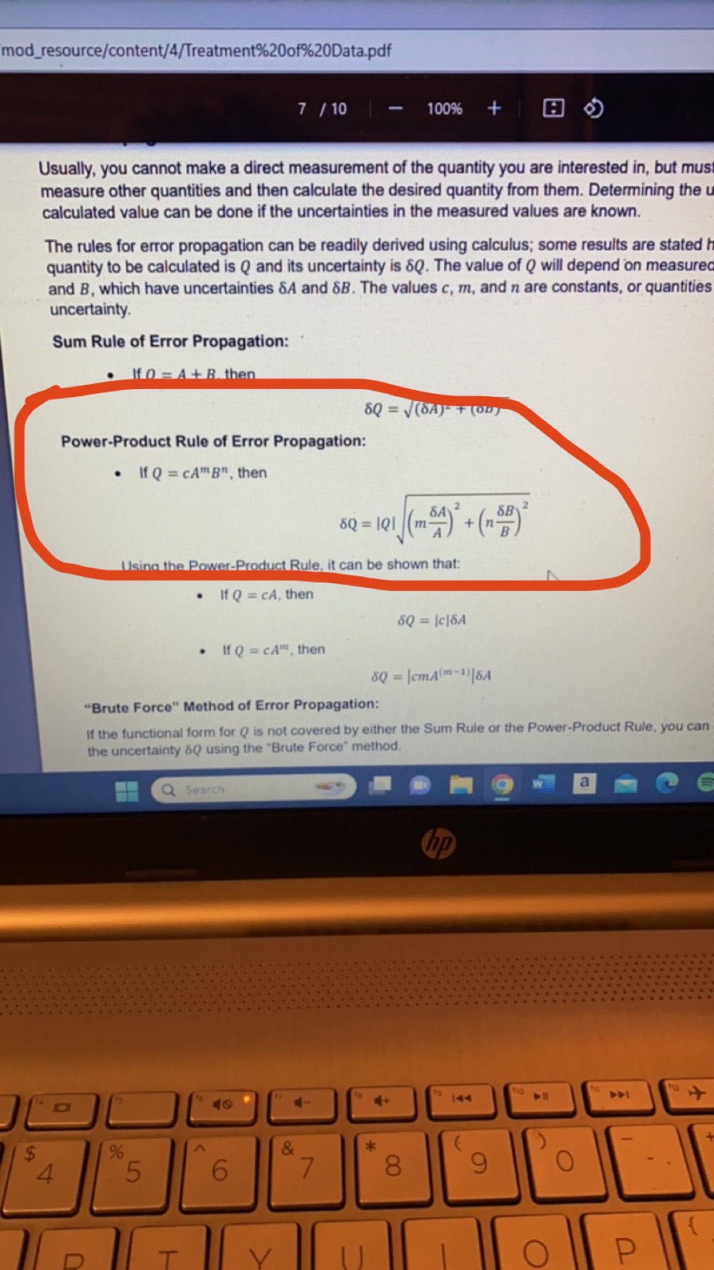 Solved Please help! What do the m and the n represent in | Chegg.com