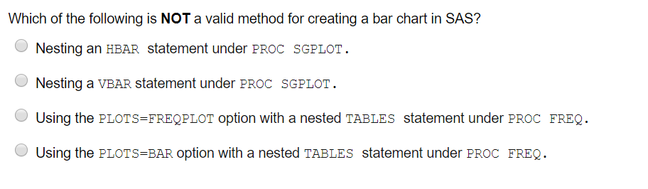 Solved Which of the following is NOT a valid method for | Chegg.com