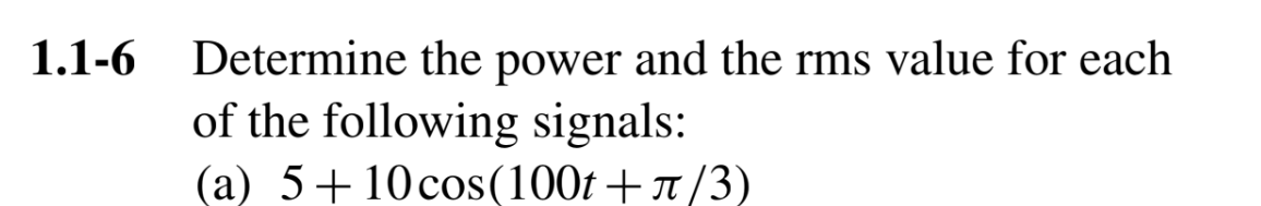 Solved 1-4 Find the power of the periodic signal x(t) shown | Chegg.com