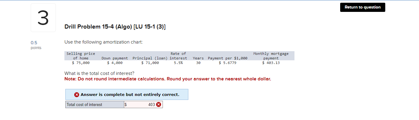 Drill Problem 15-4 (Algo) [LU 15-1 (3)] Use the | Chegg.com