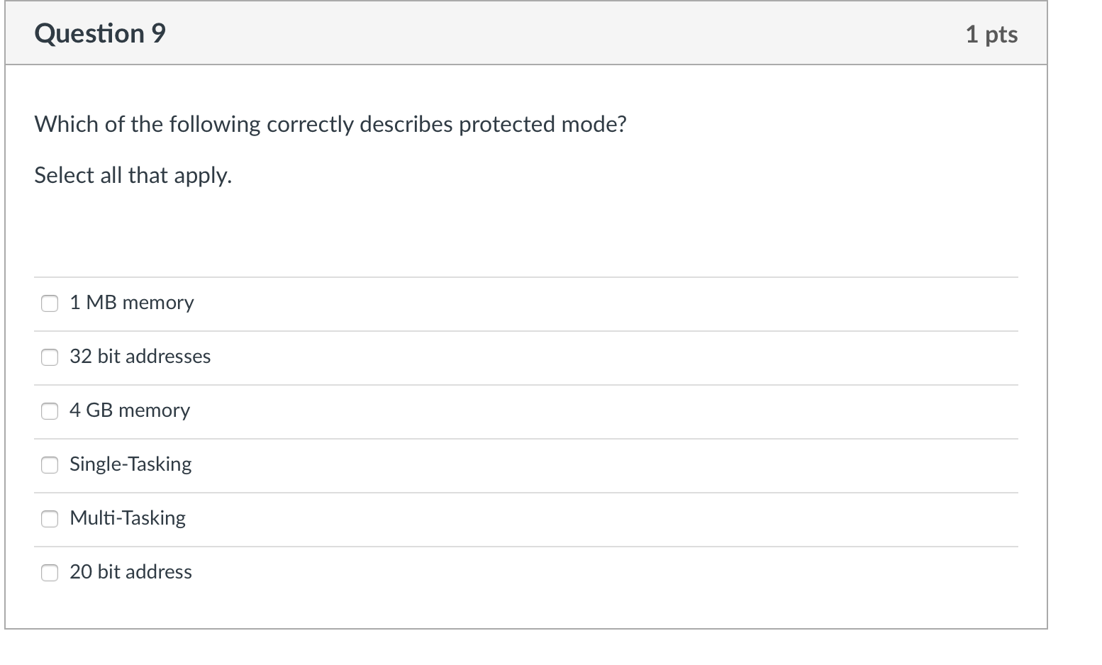 Solved Question 9 1 pts Which of the following correctly | Chegg.com