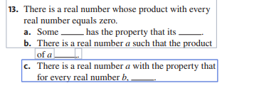 Solved 4. Given any real number, there is a real number that | Chegg.com