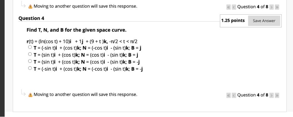Solved Find The Curvature Of The Space Curve R T Kk
