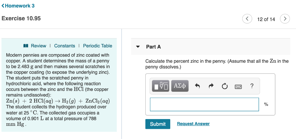 Solved Homework 3 t Gas Density and Molar Mass 6 of 14 > | Chegg.com