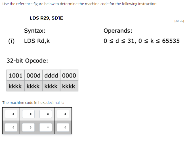 Solved Use the reference figure below to determine the | Chegg.com