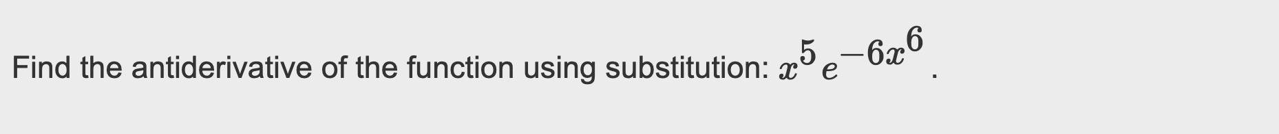 Solved Find the antiderivative of the function using | Chegg.com