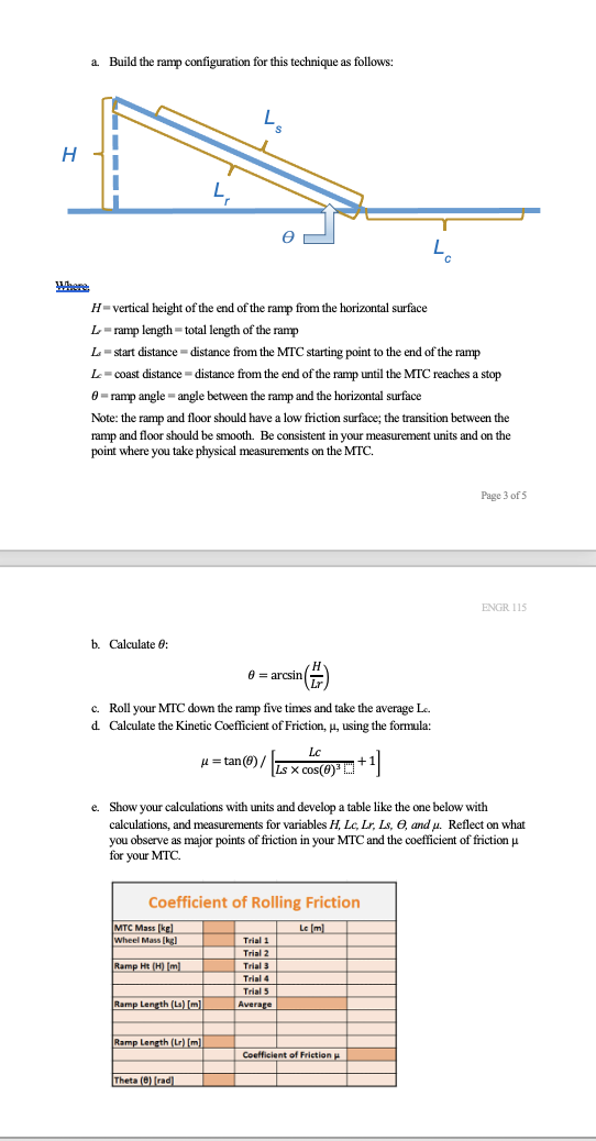 Solved a. ﻿Build the ramp configuration for this technique | Chegg.com
