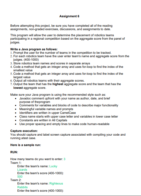 Solved Assignment 6 Before attempting this project, be sure | Chegg.com