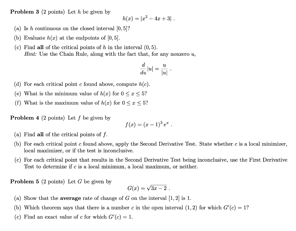 Solved Instructions: . You must show all work in order to | Chegg.com
