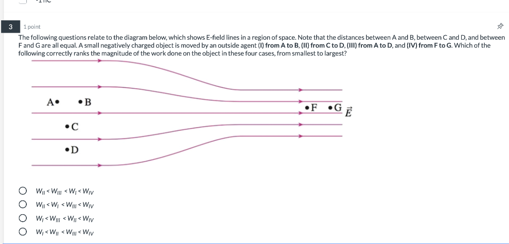 Solved 3 1 point The following questions relate to the | Chegg.com