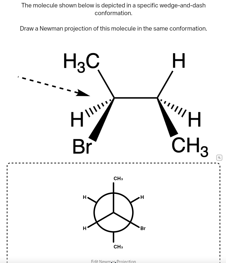 Solved Draw the conformer that would form after this | Chegg.com