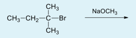 Solved NaOCH3 CH3 CH3-CH2-C-Br | CH3 | Chegg.com