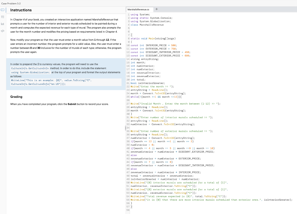 Solved This is the code I wrote for the question but I am | Chegg.com