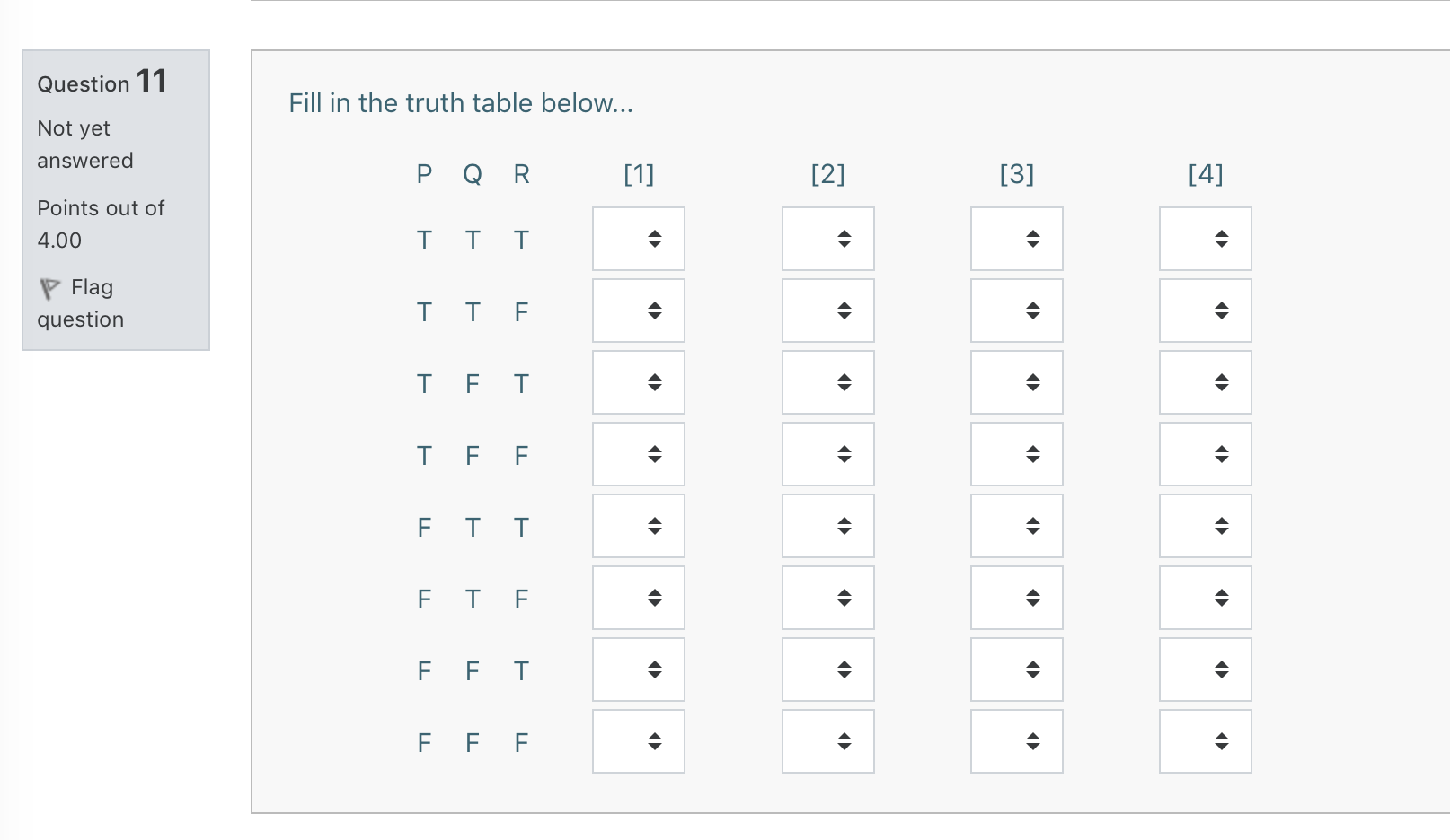 Solved Question 10 Answer saved The following questions ask | Chegg.com