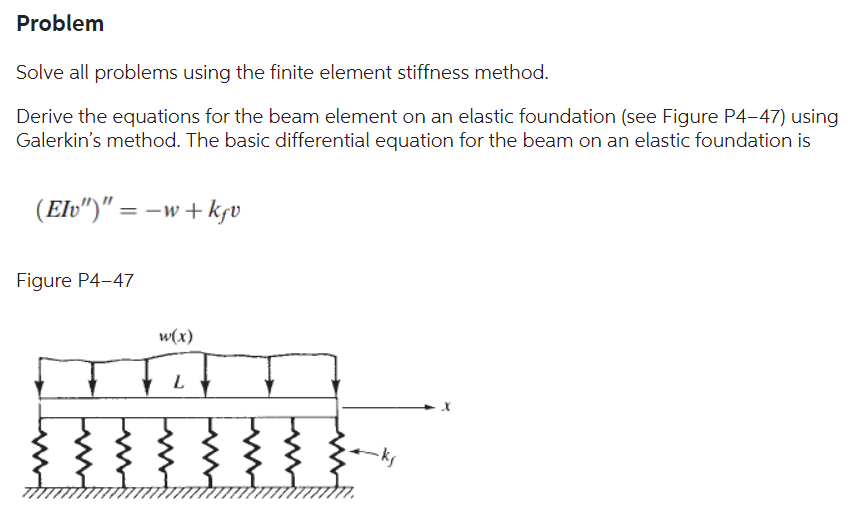 Galerkin's method****************Galerkin's | Chegg.com