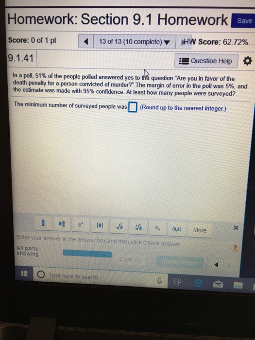 Solved Homework Section 9 1 Homework Score 0 Of 1 Pt