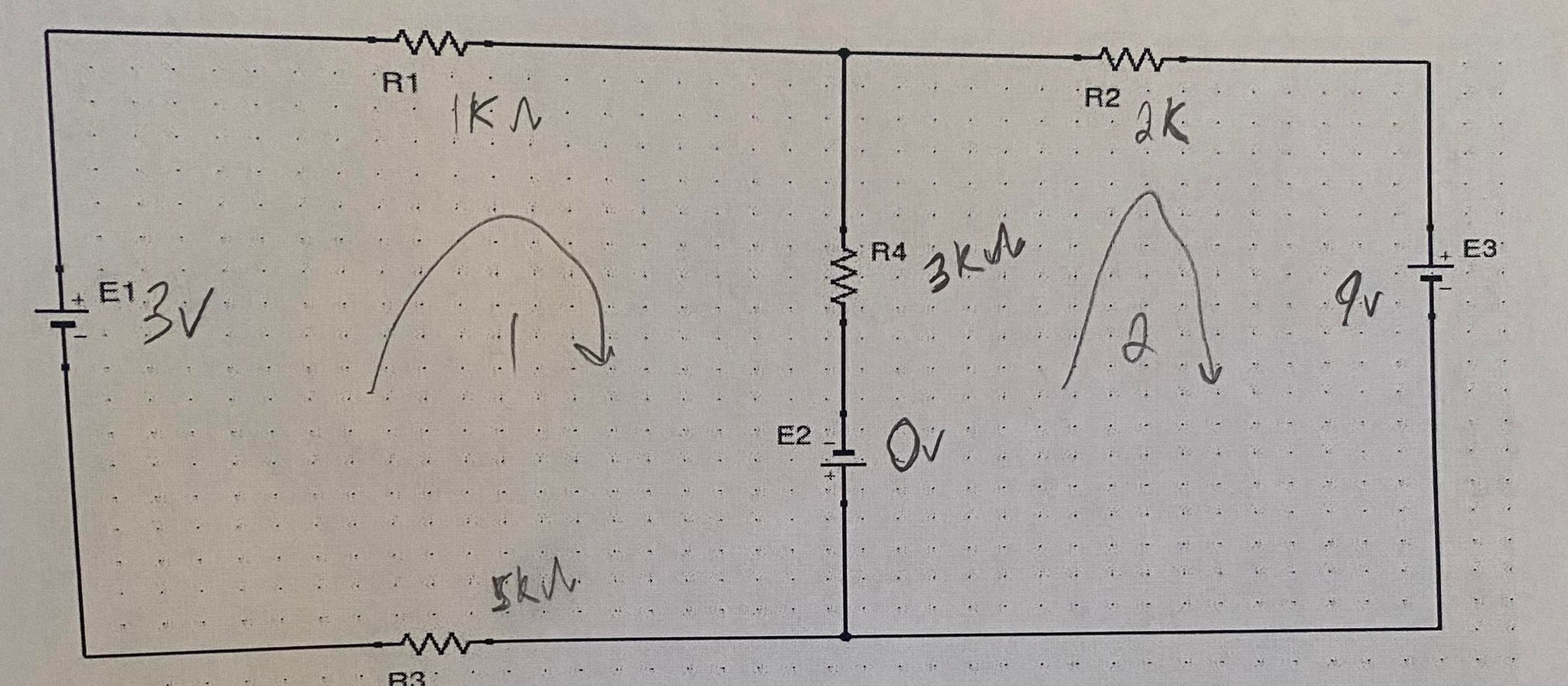 Solved Need helpfirst loop, second loop, I2, Voltage, power | Chegg.com