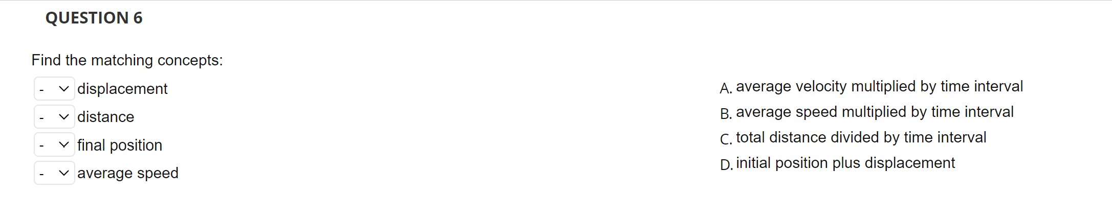 Solved QUESTION 6Find the matching | Chegg.com