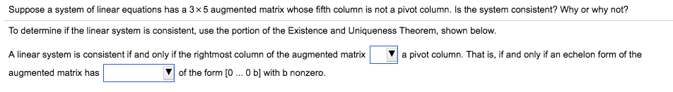 Solved Suppose a system of linear equations has a 3x5 | Chegg.com