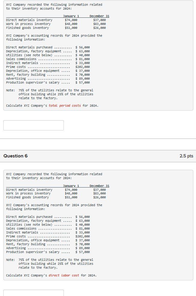 Solved XYz company recorded the following information | Chegg.com Solved XYz company recorded the following information | Chegg.com
