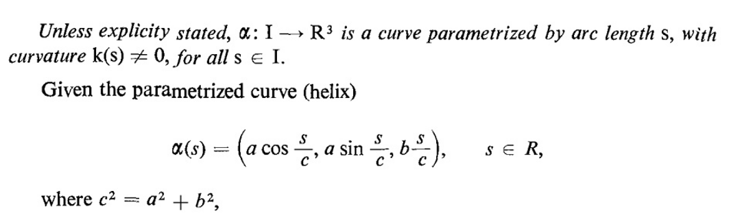 Solved Unless explicity stated, a: I -> R3 is a curve | Chegg.com