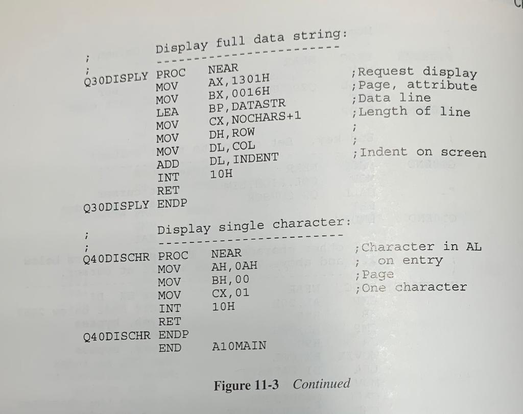 Solved In assembly language revise the program in Figure | Chegg.com