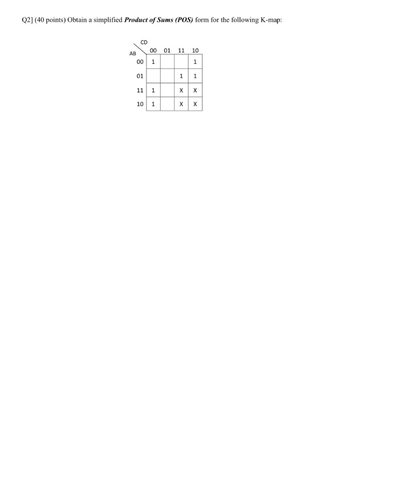 Solved Assignment 3 Q1 60 Points For The Following Boolean 