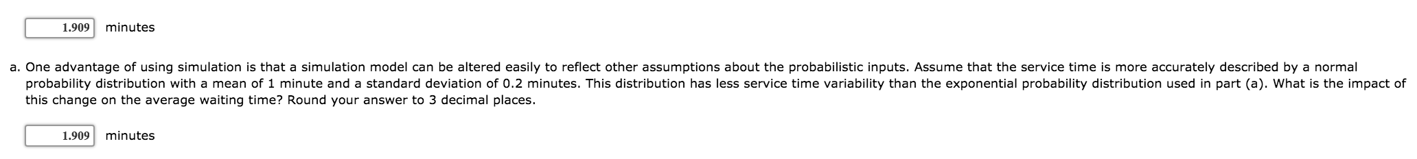 Solved Problem 12-23 The Burger Dome waiting line model | Chegg.com