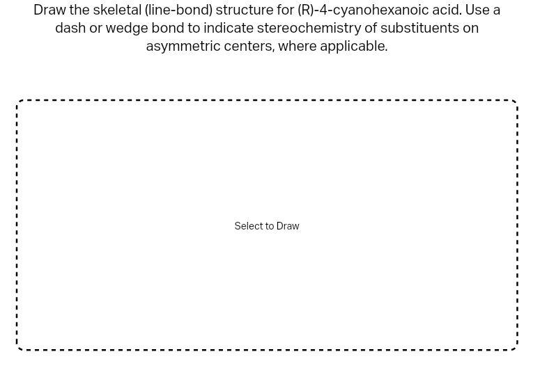 Solved Draw the skeletal (line-bond) structure for | Chegg.com