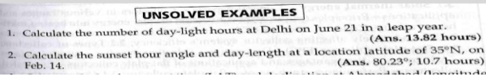 Solved UNSOLVED EXAMPLES 1. Calculate the number of | Chegg.com