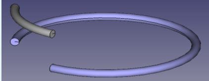 Solved A section of a circular-section toroid-shaped | Chegg.com