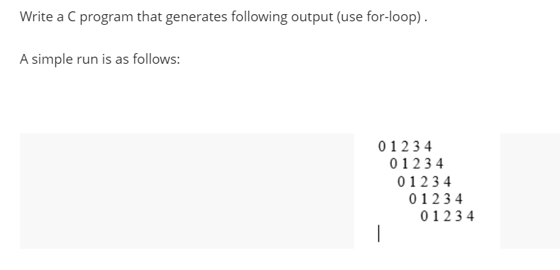 Solved Need the answer ASAP, thank you (C language) Write a | Chegg.com