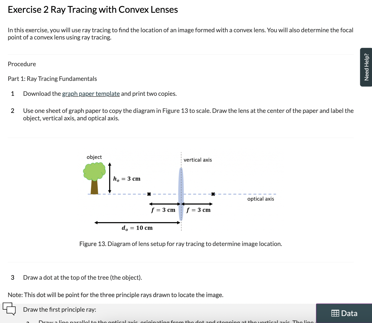 Solved Draw the first principle ray: 4 ﻿Draw the first | Chegg.com