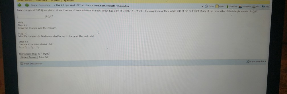 Solved in Course Contents HW *1 due Wed 1/22 at 11am Tield | Chegg.com