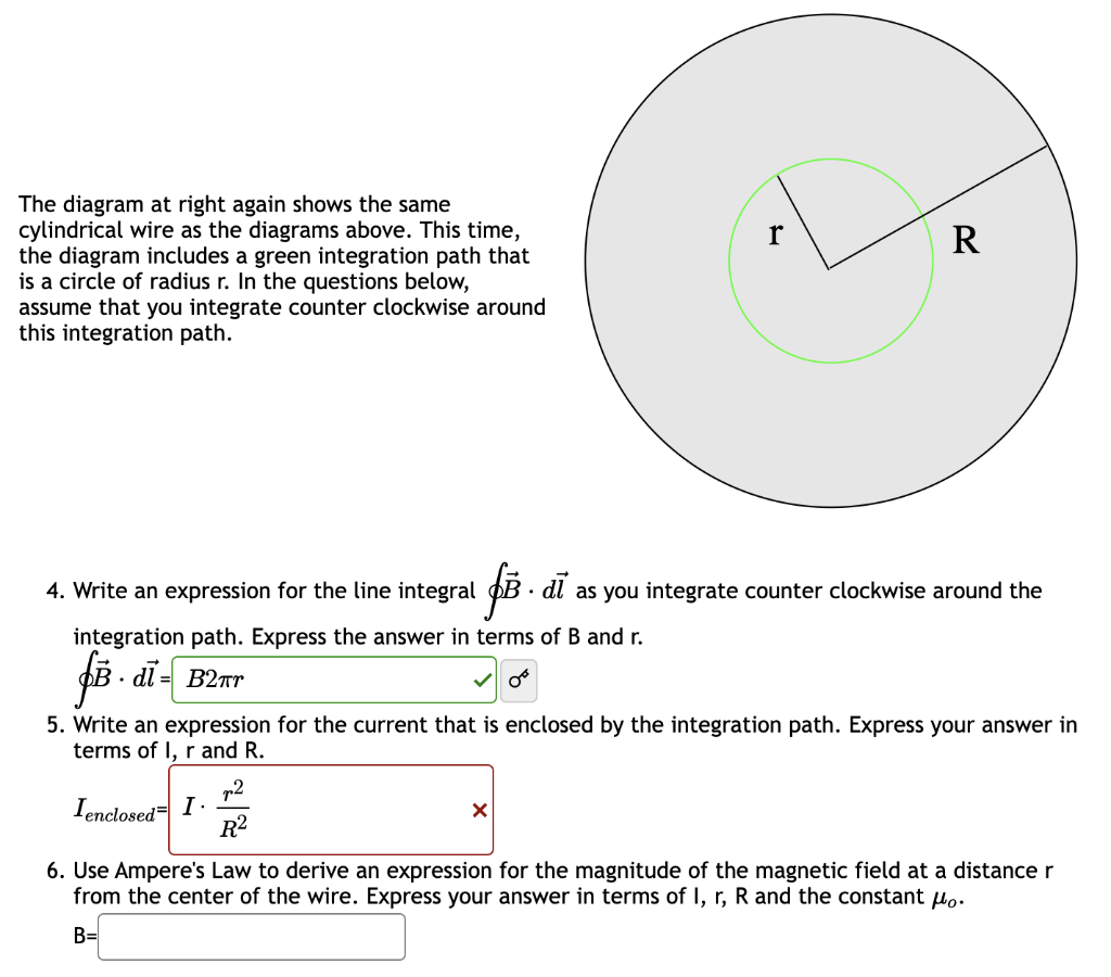 The diagram at right again shows the same cylindrical | Chegg.com