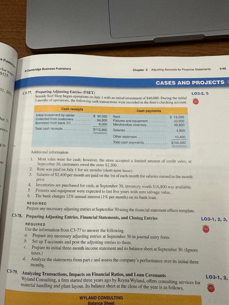 Solved Can somebody help me explain C3-78? I'm having | Chegg.com