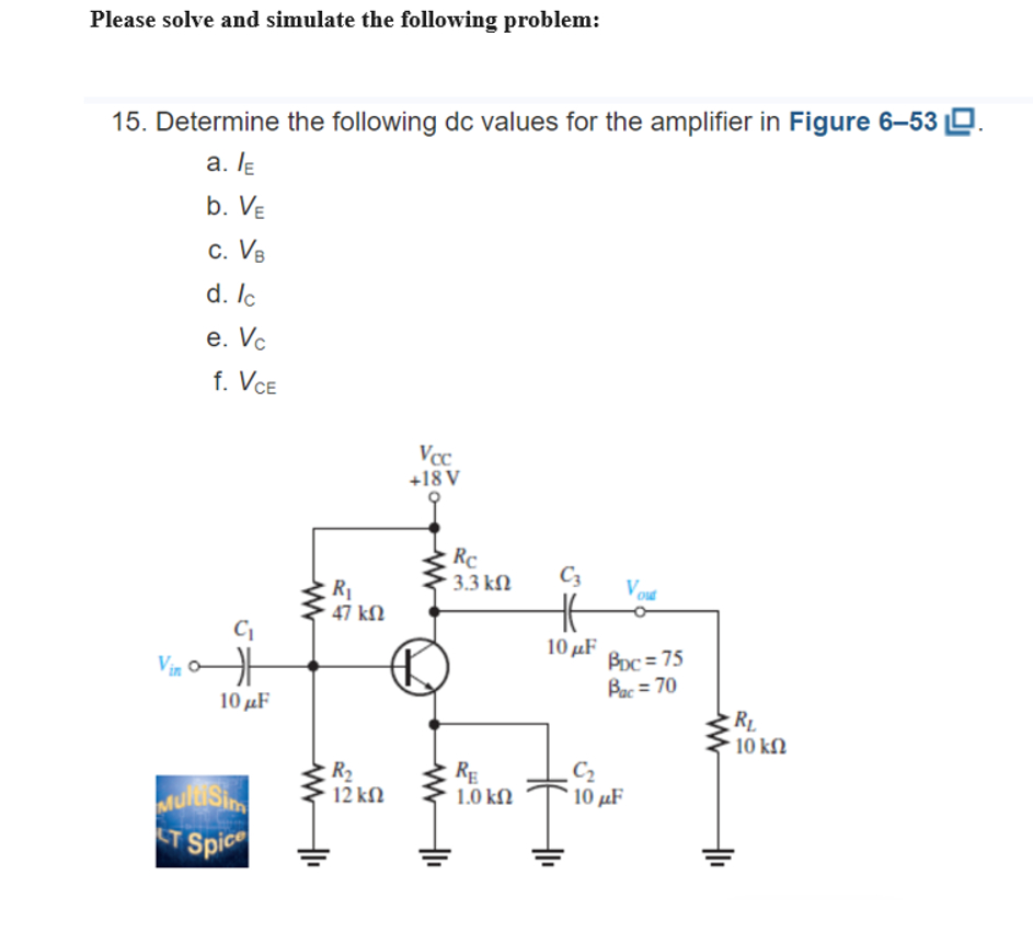 Solved I need help with the simulation part of this problem. | Chegg.com