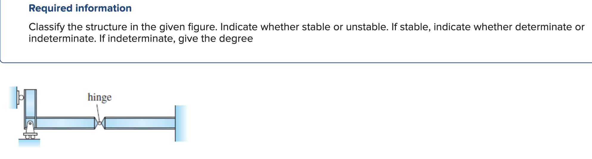 Solved Required information Classify the structure in the | Chegg.com