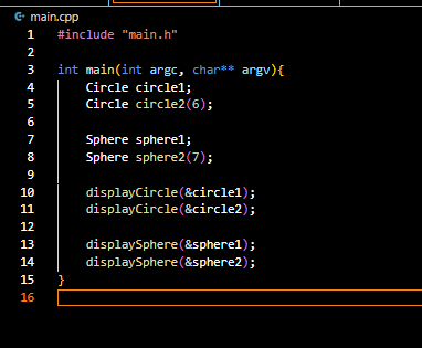 Solved circle.cpp:10:1: error: redefinition of | Chegg.com